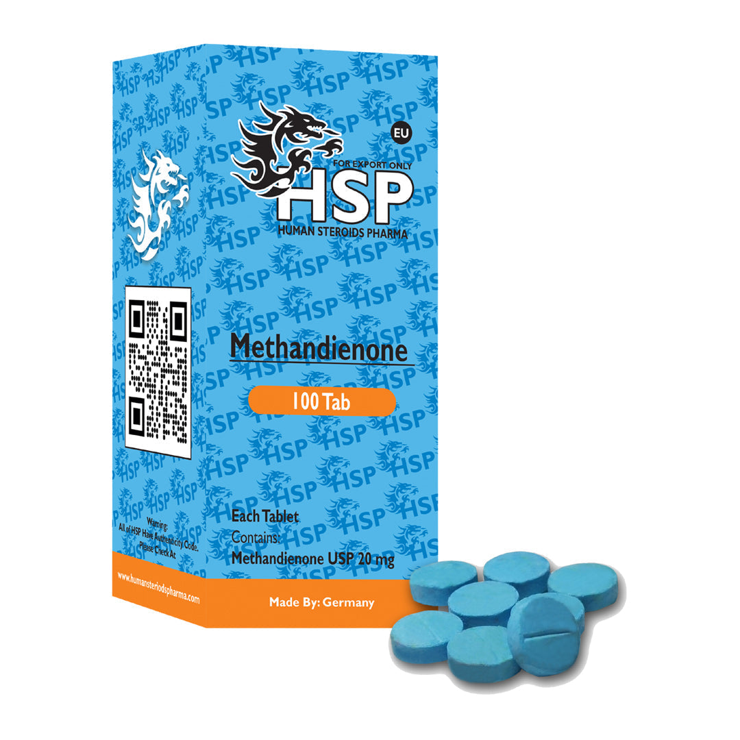 HSP Methandienone 20mg 100 Tablets – Vital Supplements