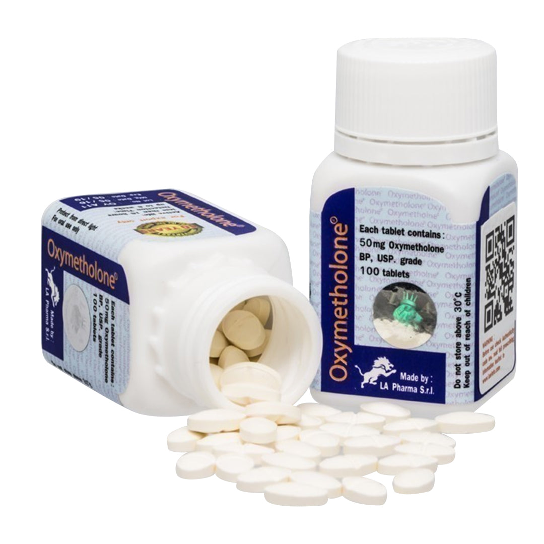 LA Oxymetholone 50mg - 100 Tablets – Vital Supplements